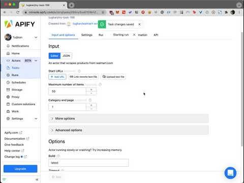Walmart Scraper · Apify