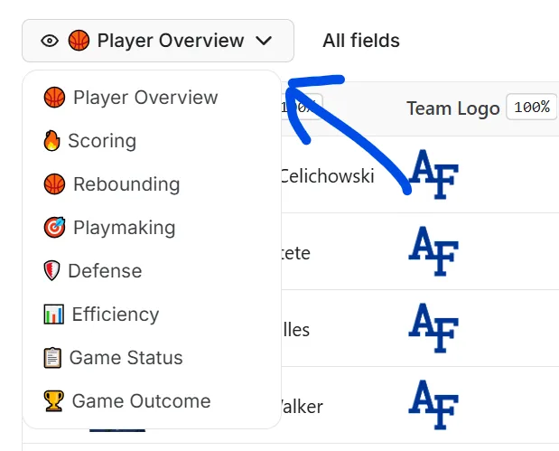 NCAA Men's Basketball Player Box Scores Scraper · Apify