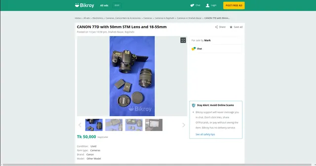 Bikroy Product Details Scraper · Apify